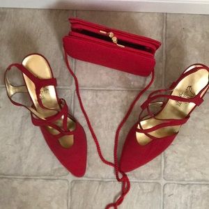 pm collection | Shoes | Vintage Pm Collection Heels And Purse | Poshmark